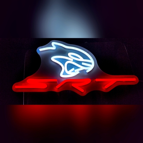 Accents | New Hellcat Srt Usb Light Sign Check My Listings For Many ...